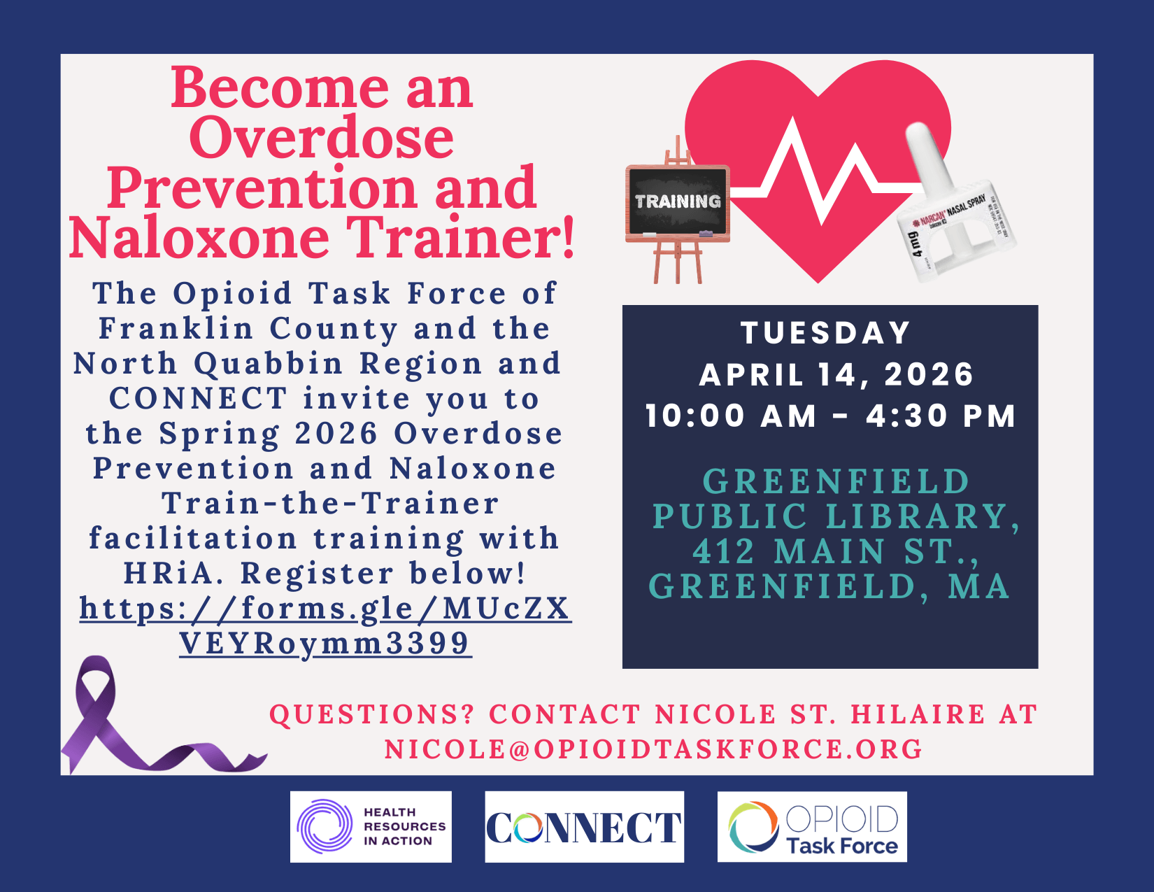 Overdose Prevention and Naloxone Train-the-Trainer Training - Opioid ...